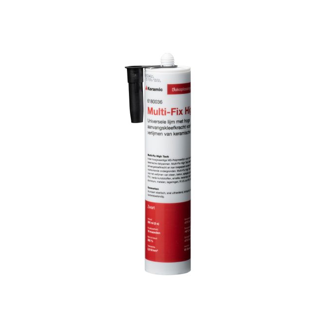 Multi-Fix High Tack, zwart