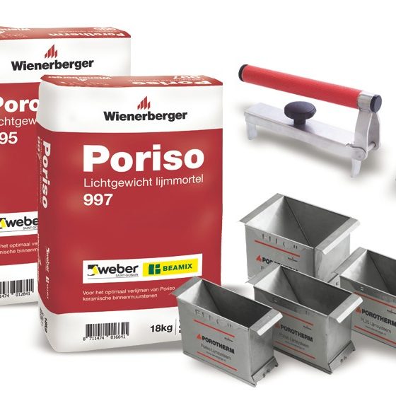 Poriso en Porotherm toebehoren | Wienerberger
