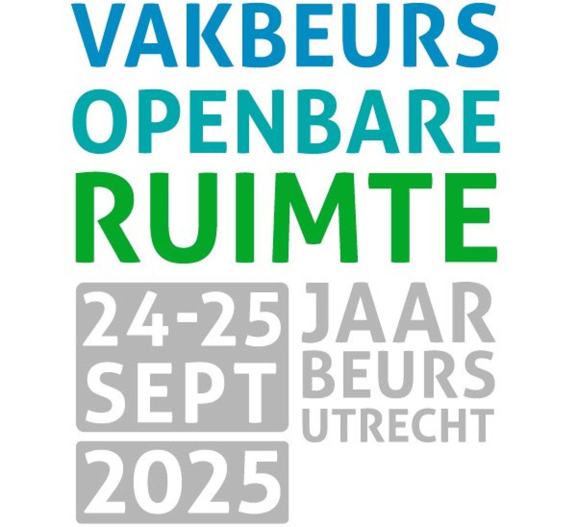 Vakbeurs Openbare Ruimte 2025