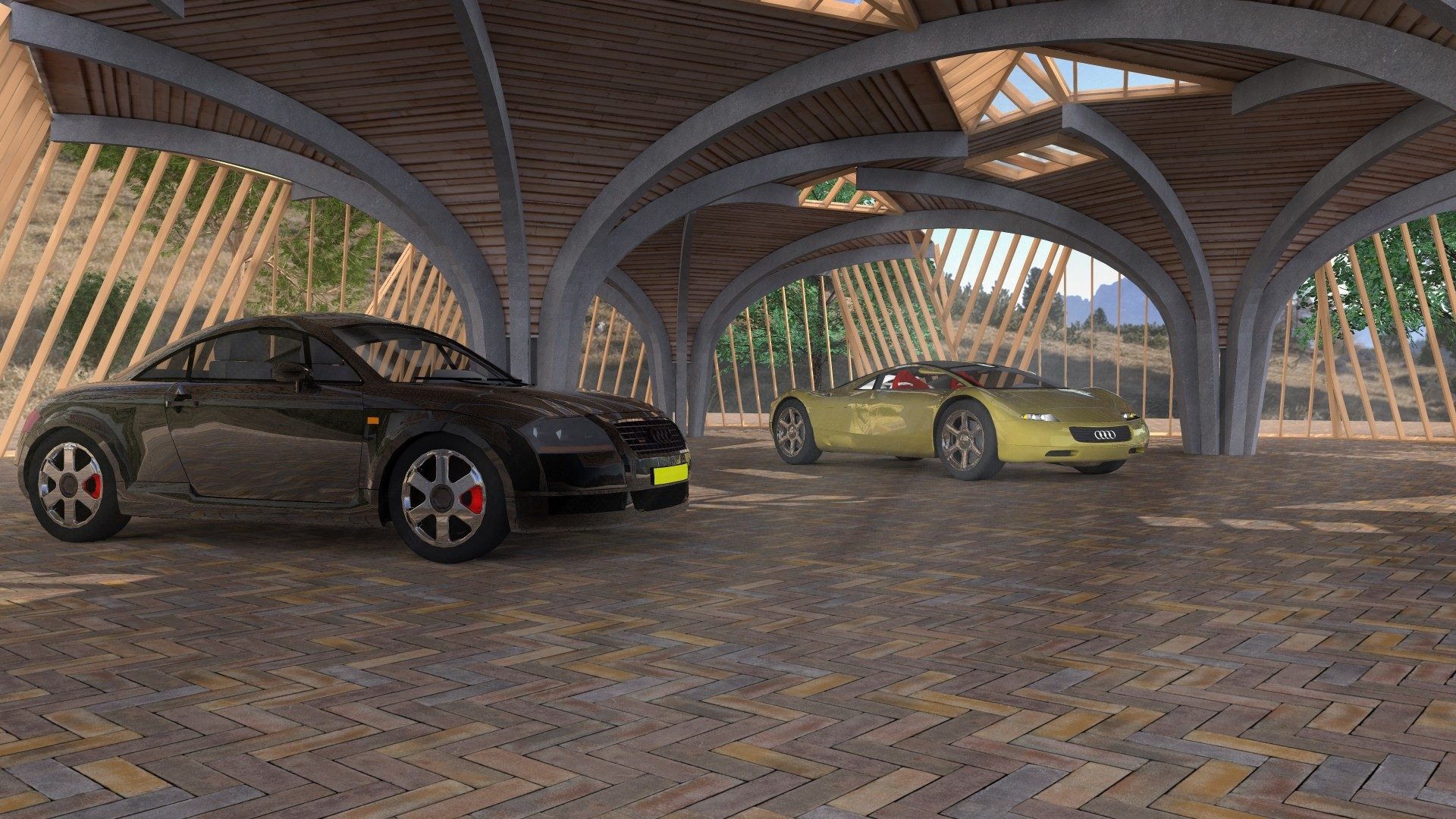 Mixgenerator bestrating openbare ruimte | Wienerberger